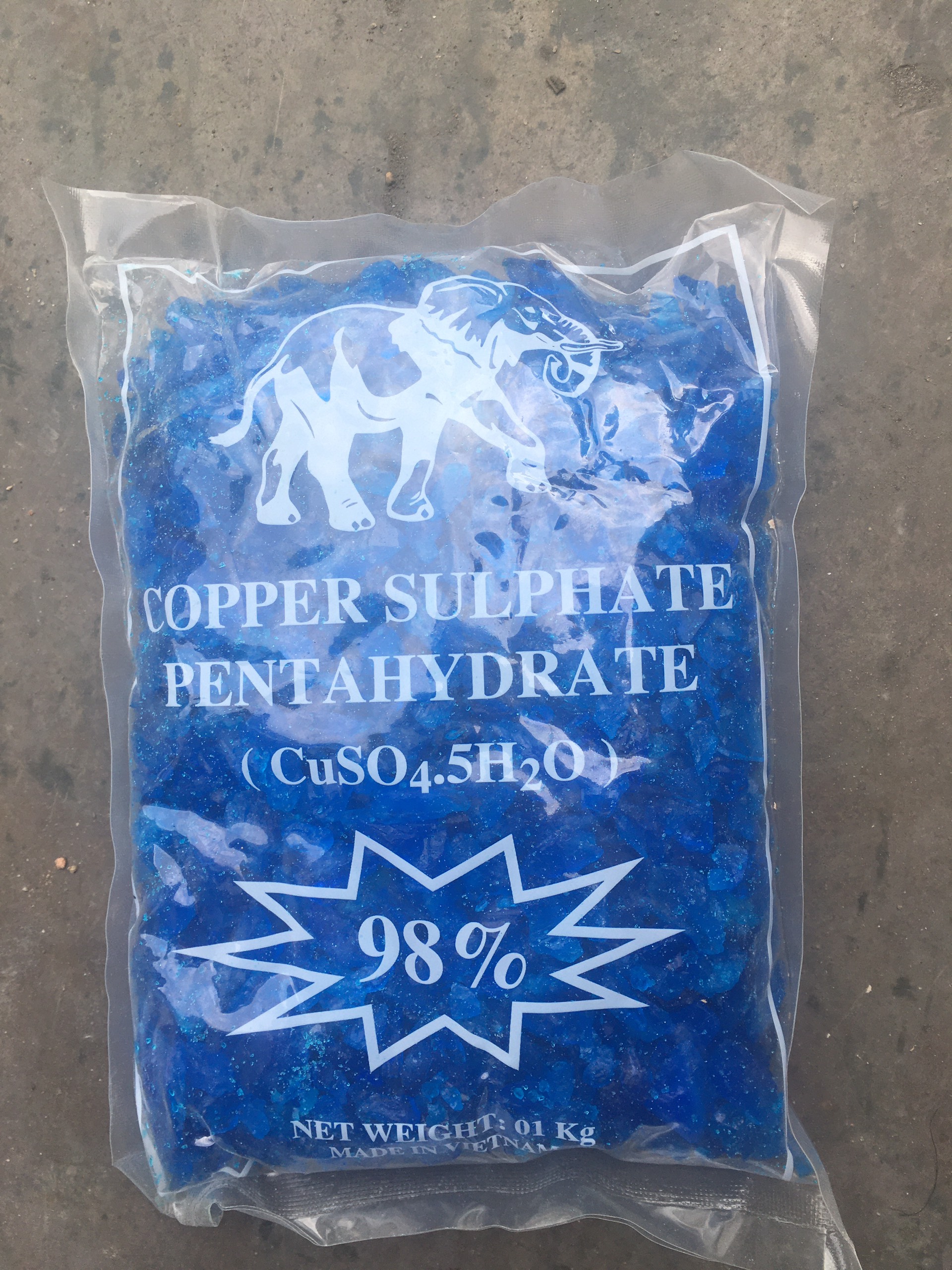 ĐỒNG CỤC – PHÈN XANH – CUSO4 - Phân Phối Chất Điều Vị - Hóa Chất Đại Việt